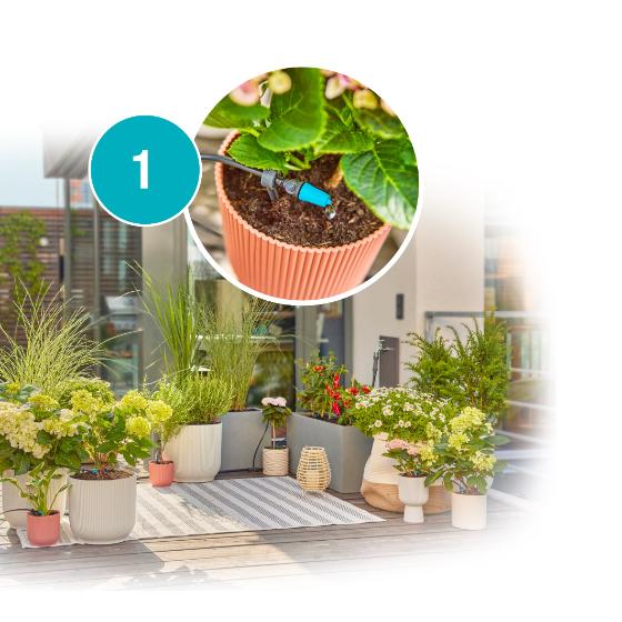 Automatisk vanning - GARDENA